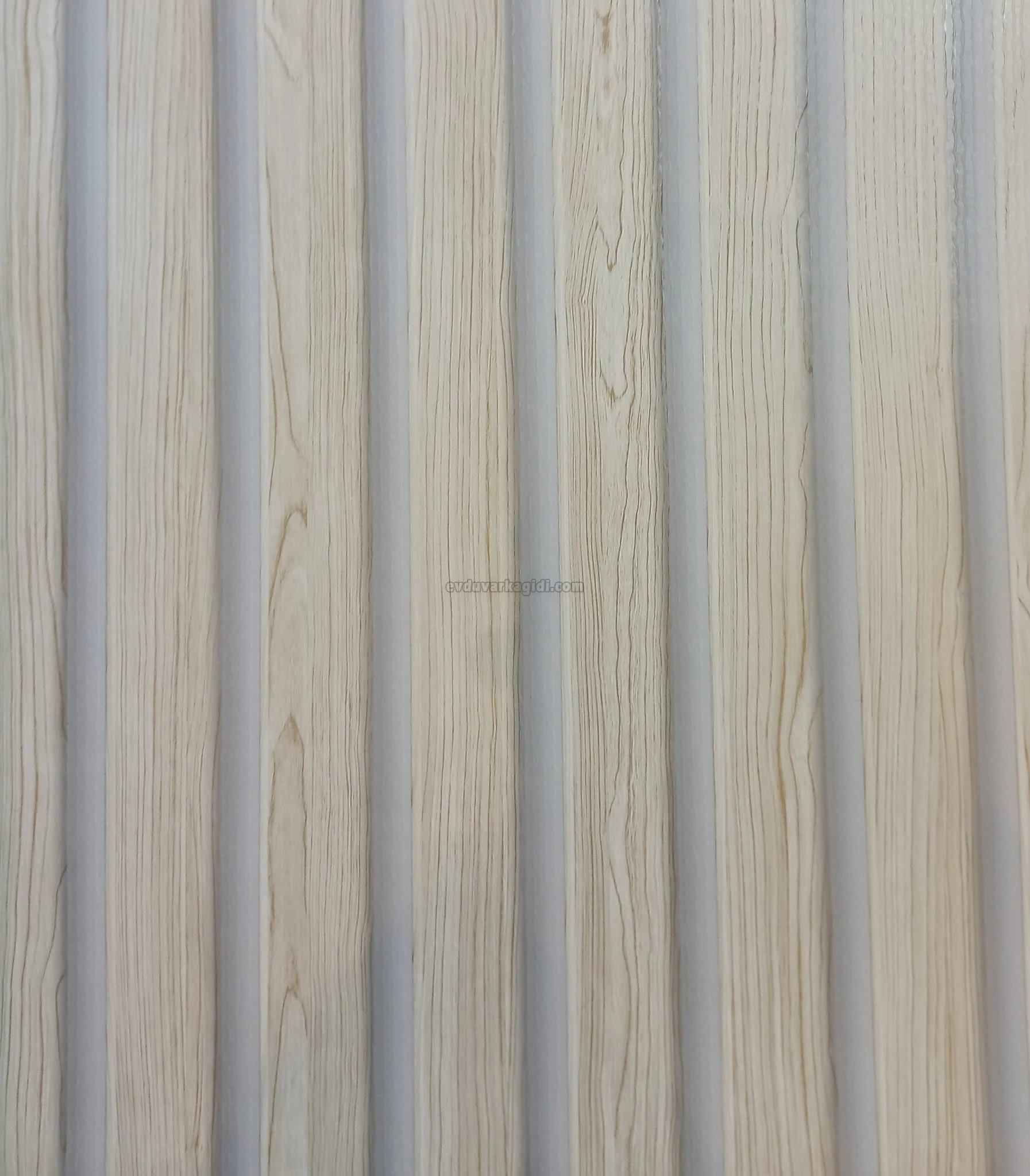 Golden Forever Gri Derz Açık Kahve Ahşap Çıta Desenli 15924 Duvar ...